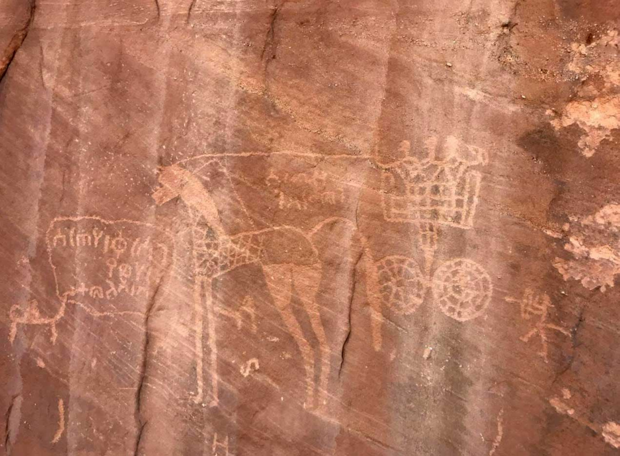 Taima Hieroglyphic Inscription - Saudipedia